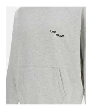 A.p.c. Logo Printed Hoodie