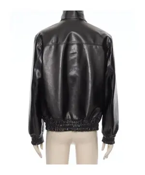 Valentino Garavani Long-sleeved Leather Jacket