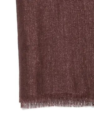Brunello Cucinelli Fringed Scarf - Red