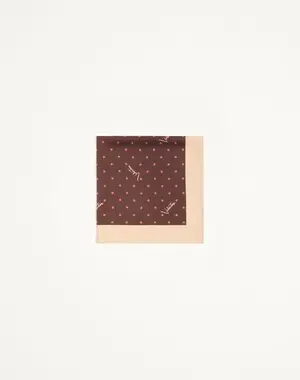 Valentino Garavani Stelline E Firma Starry Silk Scarf