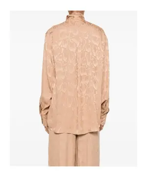 Stella McCartney Jacquard Blouse In Silk Blend