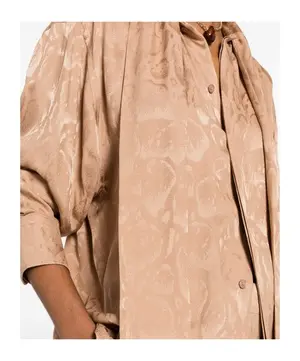 Stella McCartney Jacquard Blouse In Silk Blend