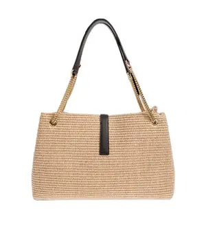 FERRAGAMO Medium Raffia Bag