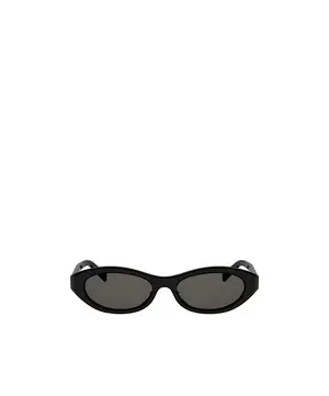 Celine Full Frame Oval Sunglasses - Black