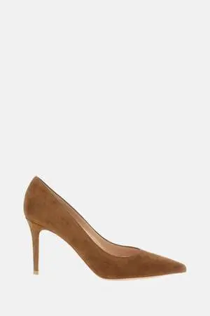 GIANVITO ROSSI Suede Stiletto Heel Pumps - Multicolor