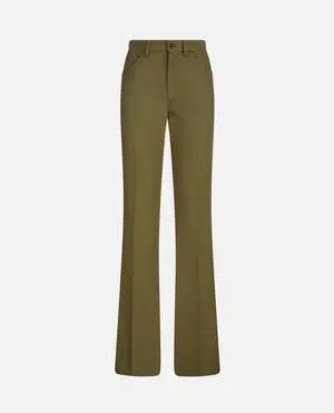 Attico Long Flare Pants - Multicolor
