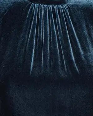 ROTATE BY BIRGER CHRISTENSEN Velvet Dress With High Neck