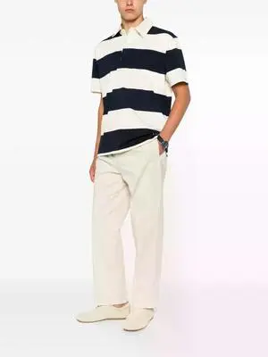 BONHEUR Belt-loop Pleated Trousers