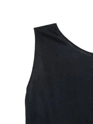 Aspesi Sleeveless Maxi Dress With V-neck And Cut-out Detail
