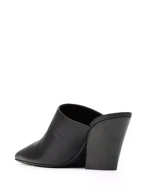 Shanghai Tang X Yuni Ahn Square-toe Mules