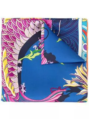 Shanghai Tang Pacific Print Foulard