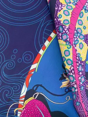 Shanghai Tang Pacific Print Foulard