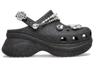 CROCS Classic Bae Clog Wedding Glitter
