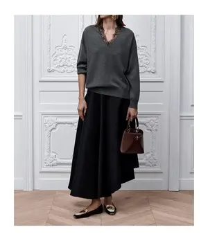 Dior Christian Lace Embellished Knitted Jumper
