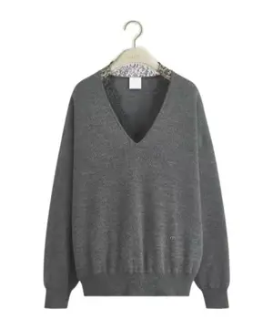 Dior V-neck Knit Sweater
