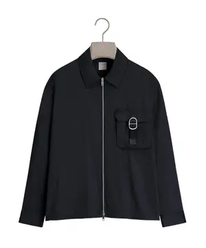 Dior Zip-front Ring-pocket Jacket - Black