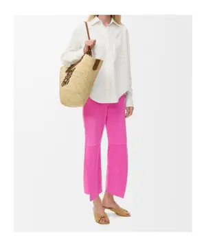 Loewe Anagram Crochet Embroidered Shirt