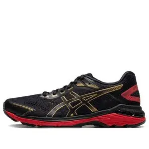 Asics Gt-2000 7 Athletic Sneakers - Black/gold/red
