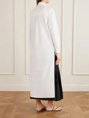Alaïa Asymmetric Cotton Poplin Shirt