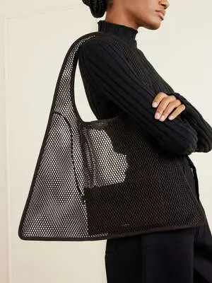 Alaïa One Piece Mesh Shoulder Bag