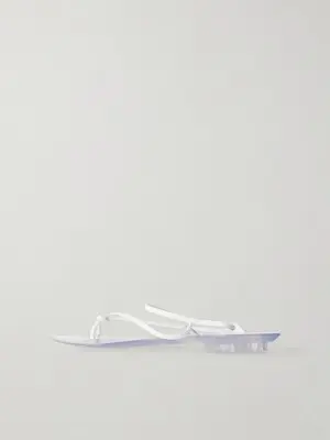 Alaïa Invisible Jelly Sandals - White