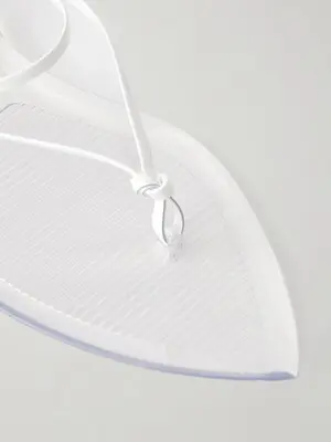 Alaïa Invisible Jelly Sandals - White