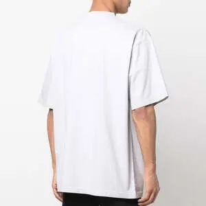 Balenciaga Bb Authentic Jersey Apparel T-shirt - Light Grey