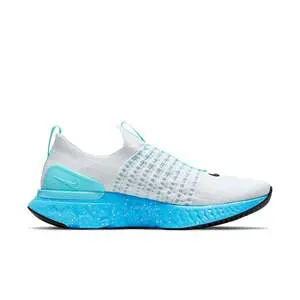 Nike React Phantom Run Flyknit 2 - White/blue