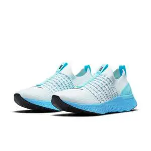 Nike React Phantom Run Flyknit 2 - White/blue