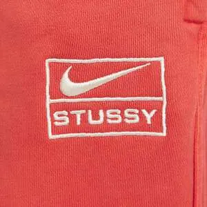 Nike X Stüssy Pigment Dyed Sweatpants - Red
