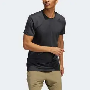 Adidas Primeblue Aeroready Sports Training Short Sleeve Top - Black