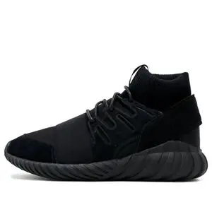 Adidas Tubular Doom "Blackout" High Top Sneakers Black