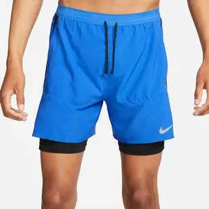 Nike Dri-fit Hybrid Running Shorts - Blue