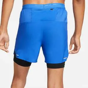 Nike Dri-fit Hybrid Running Shorts - Blue