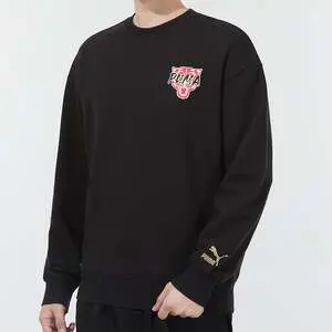 PUMA Graphic Logo Pullover