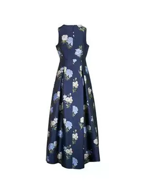 Floral Pleated Gowns