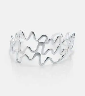 YSSO Shore Plated Cuff Bracelet - Silver