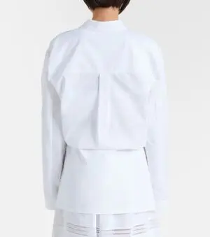 Alaïa Cotton Poplin Shirt
