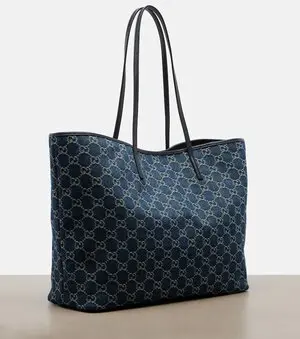 Gucci Essence Large Tote Bag - Blue