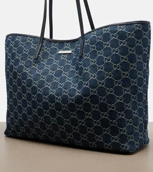 Gucci Essence Large Tote Bag - Blue
