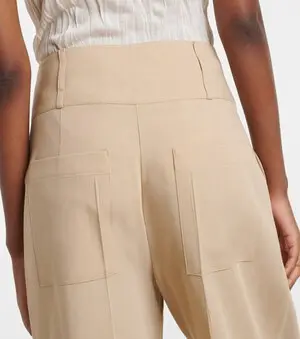 TOTEME Draped Wool Blend Pants