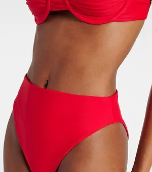 Jade Swim Incline Bikini Bottoms - Red