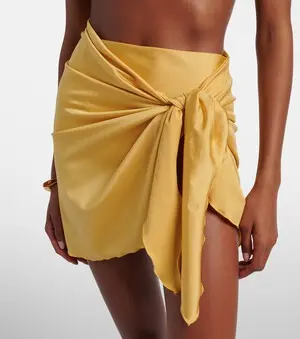 Jade Swim Nyla Beach Cover-up - Yellow