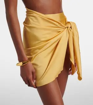 Jade Swim Nyla Beach Cover-up - Yellow