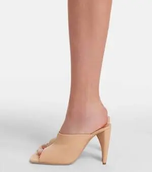 Calvin Klein Palma Leather Mules