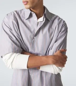 Studio Nicholson Sanko Striped Cotton Shirt