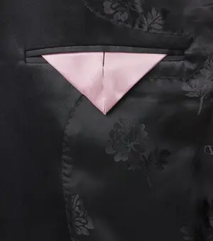 Valentino Garavani Polka-dot Jacquard Tuxedo Jacket
