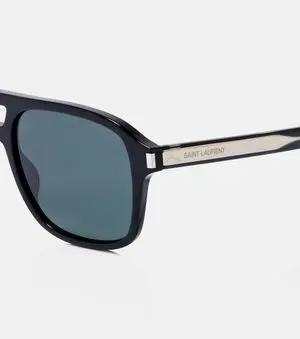 Saint Laurent Aviator Sunglasses - Black
