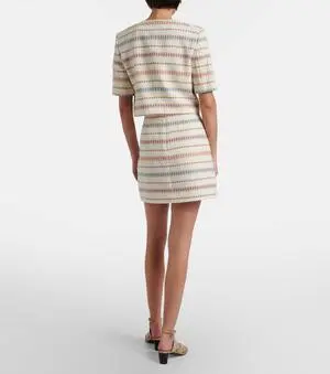 Veronica Beard Bohemia Mini Skirt
