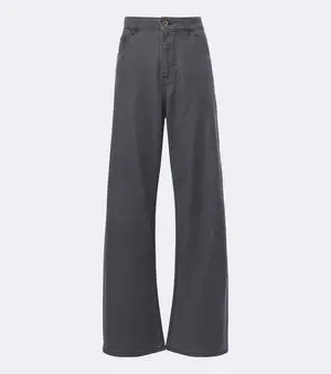 Miu Miu Black Wash Bottoms For Women